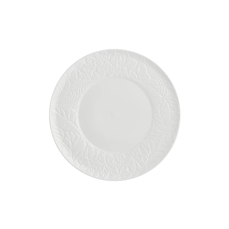Location d'assiette délicate au contour végétal - BOSQUET